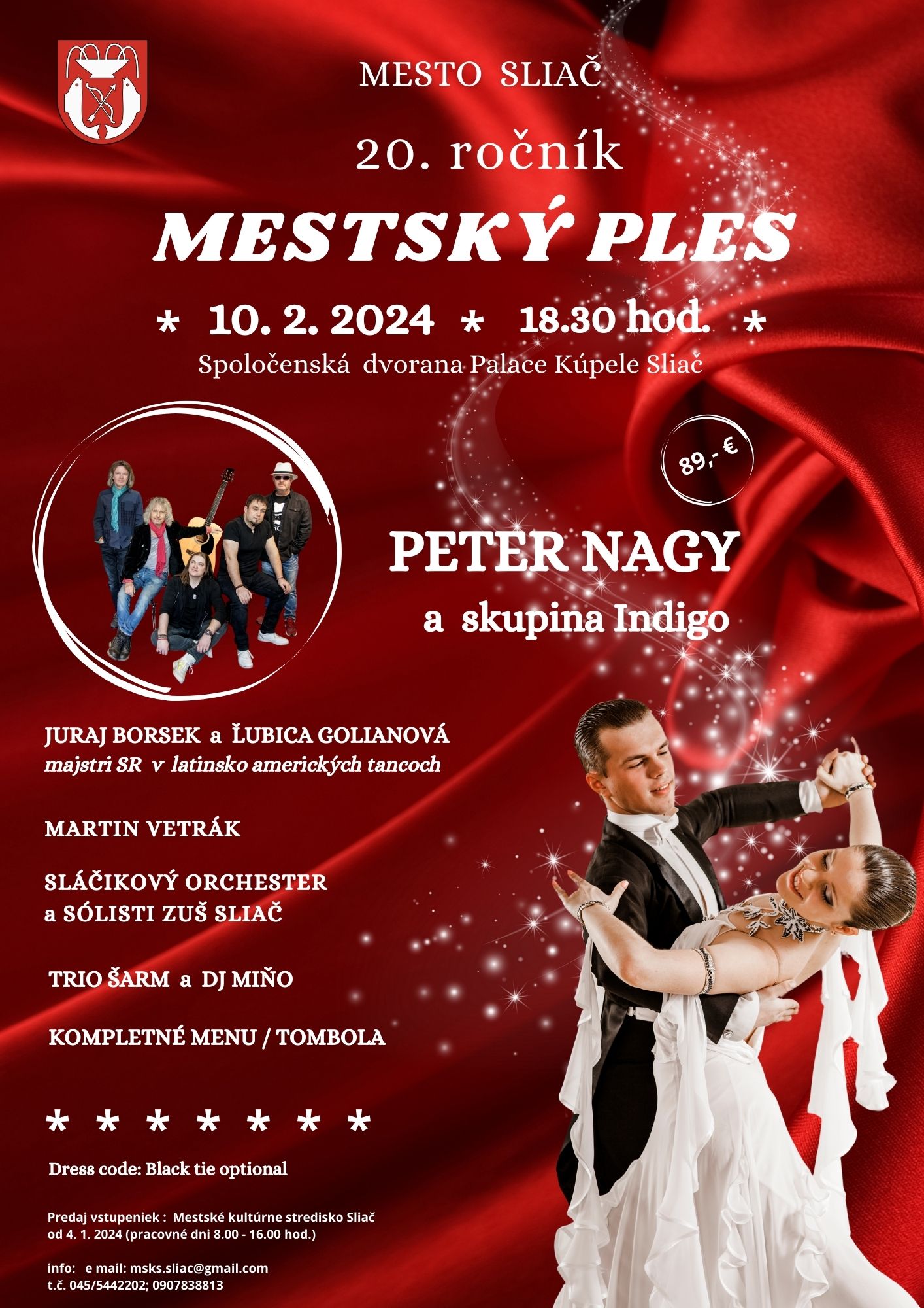 20. MESTSKÝ PLES SLIAČ | Sliač