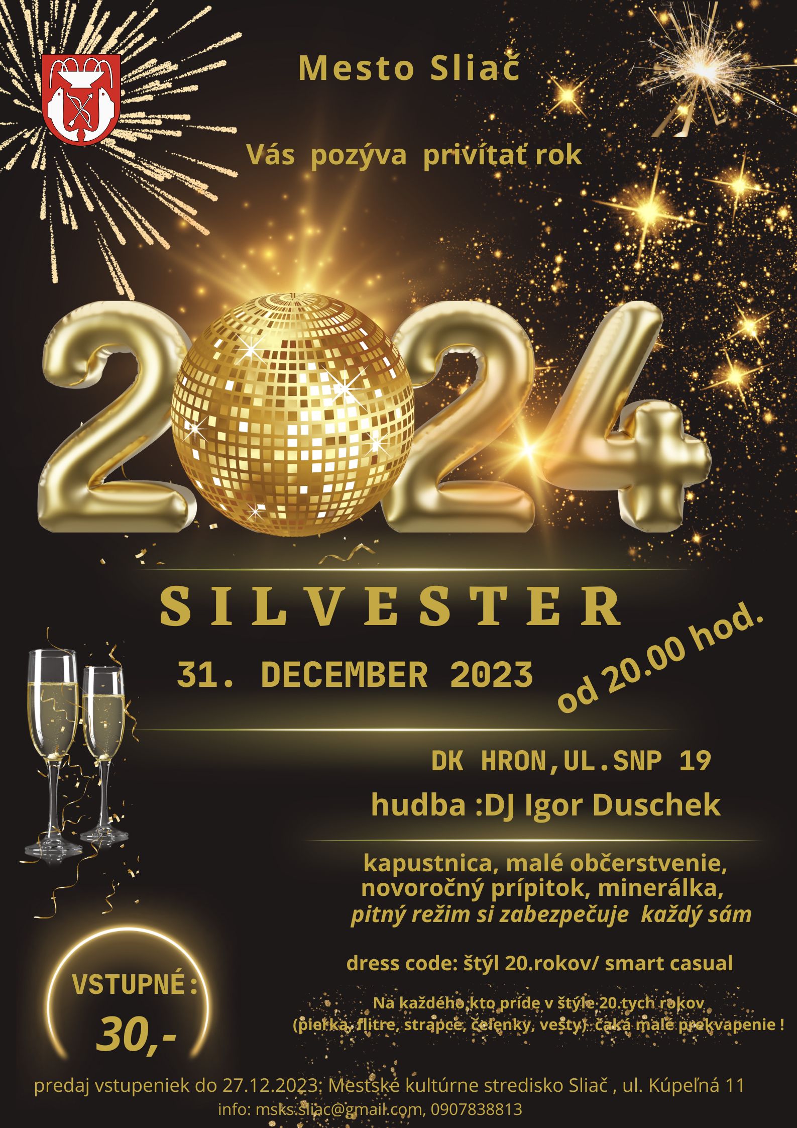 SILVESTER 2023 | Sliač